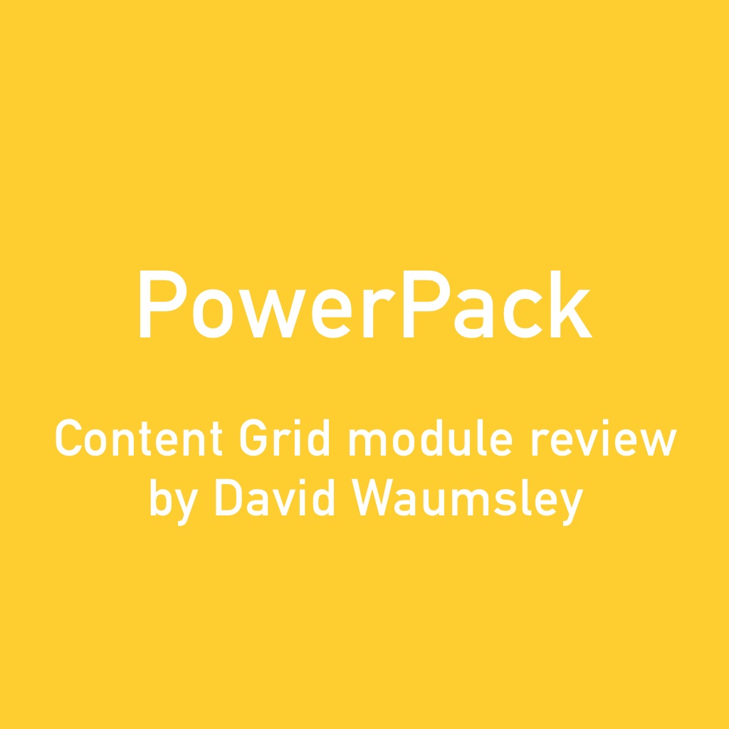 PowerPack Content Grid Module Review – Beaver Brains